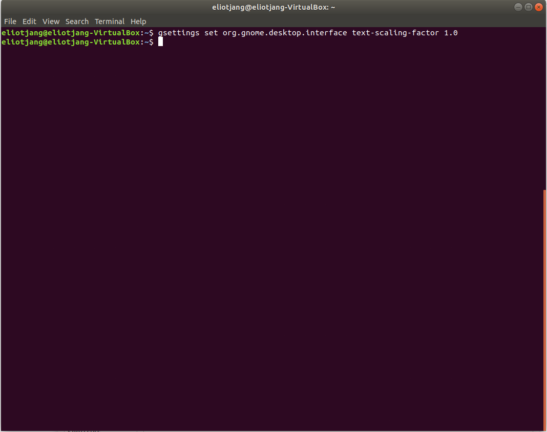  Ubuntu Change Terminal Text Size 
